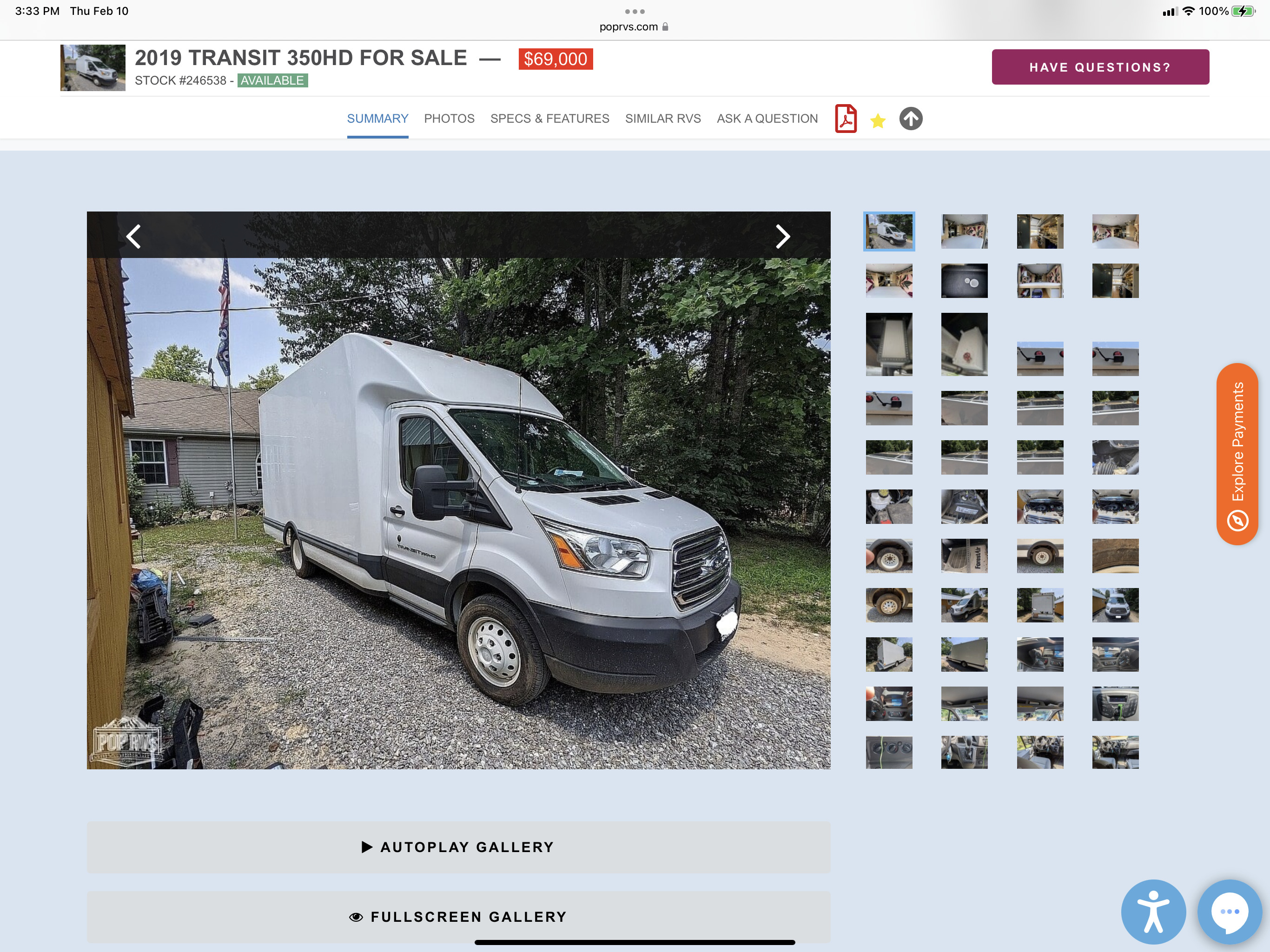 Class B Motorhomes For Sale - RV Trader