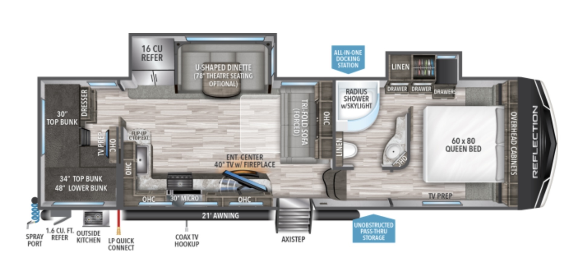 Reflection 27RL For Sale - Grand Design RVs Near Me - RV Trader