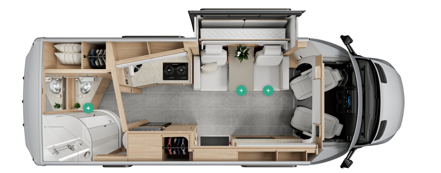 New 2023 Leisure Travel Unity 24MBL New Floorplan Fretz Rv in Souderton ...