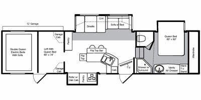2006 Keystone Raptor 3612 Floor Plan | Floor Roma