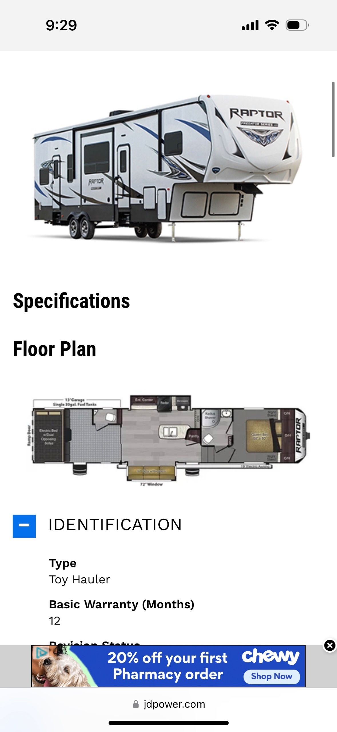 Raptor Predator Series For Sale - Keystone RVs - RV Trader