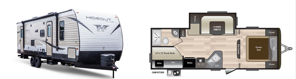 2019 Hideout For Sale - Keystone RVs - RV Trader